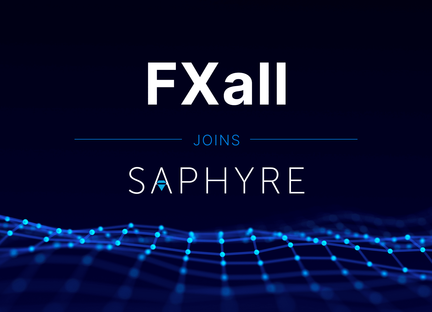 Saphyre and FXall Announce Strategic Alliance to Digitize Client ...