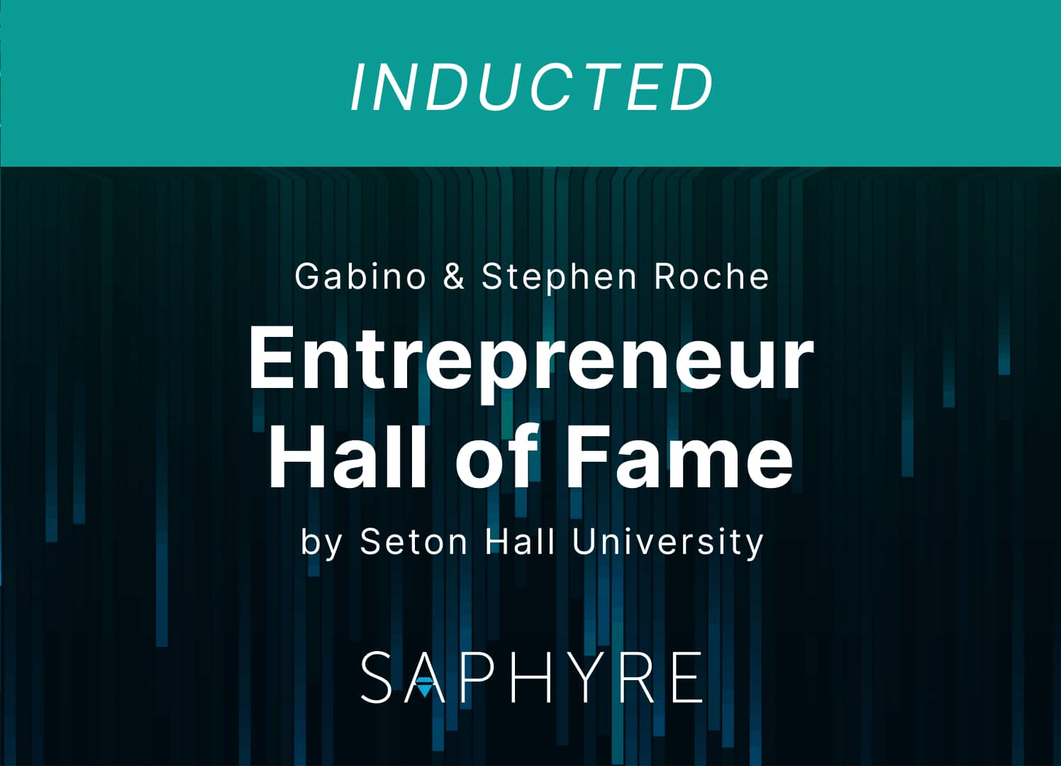 Saphyre Founders Gabino and Stephen Roche Named to Seton Hall ...